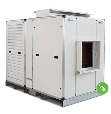 Two Stage Evaporative Cooling System for 100% fresh and healthy air